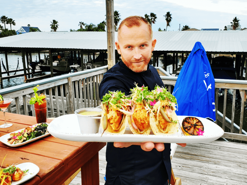 West End Marina Galveston, Texas | Restaurants | Sandbar Grille