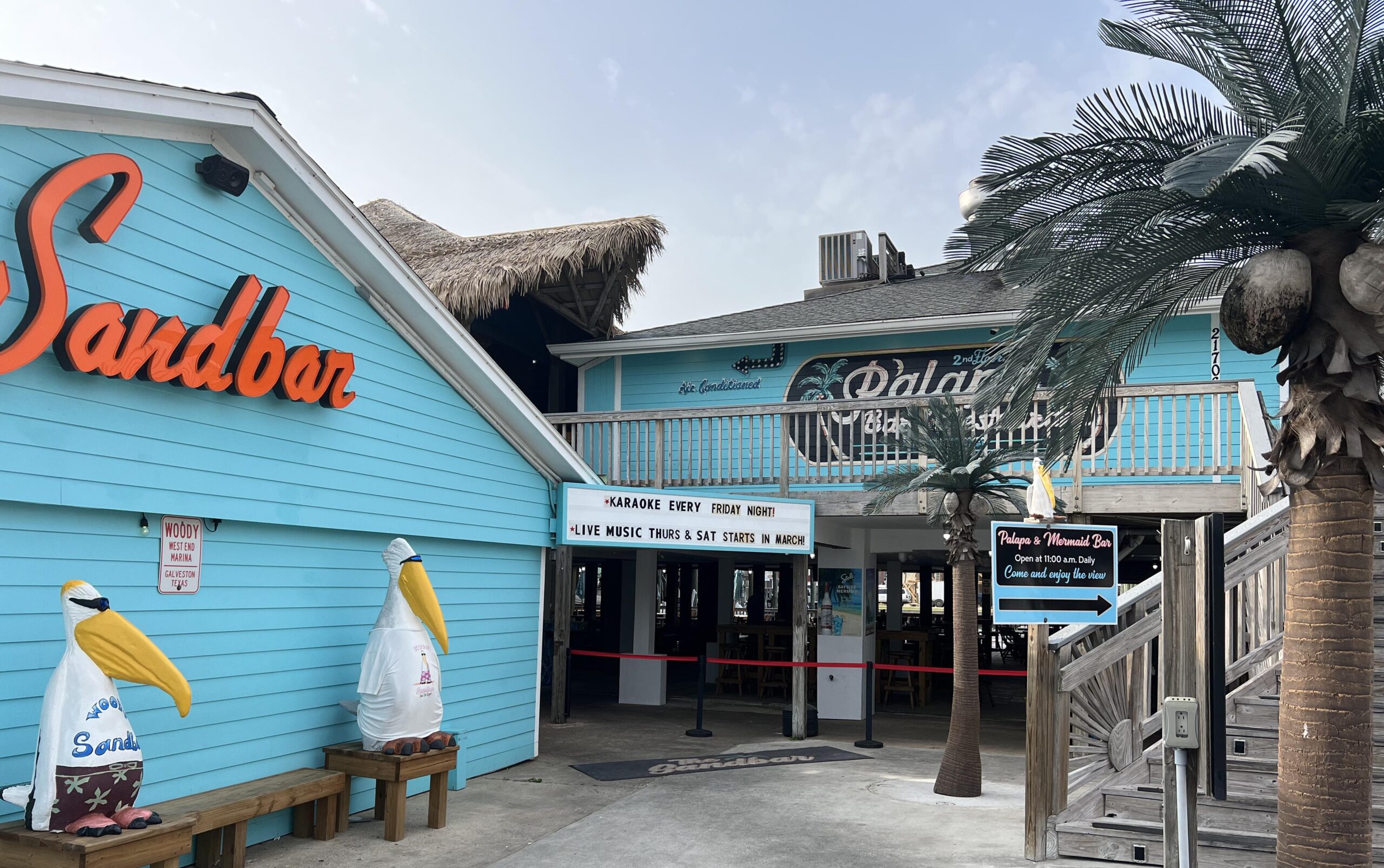 The Sandbar Grille Galveston, Texas | West End Marina